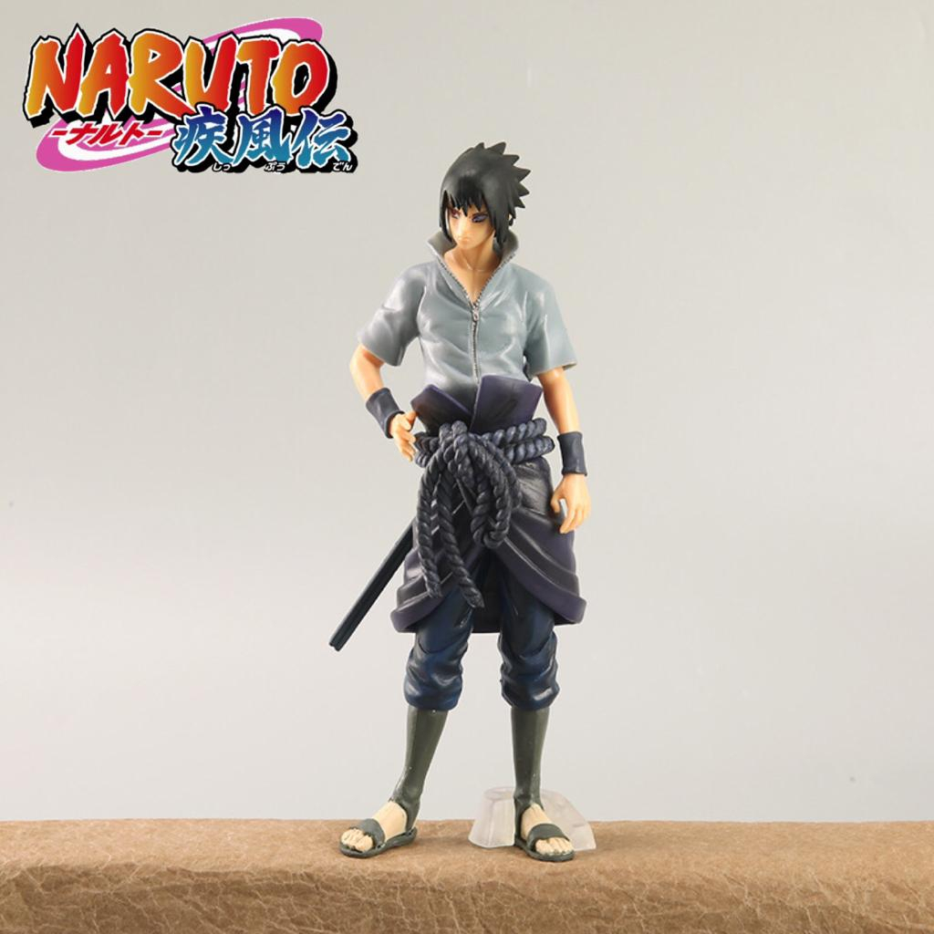 Naruto: Shippuden Uchiha Sasuke Sharingan Rinnegan 25cm Action Figure ...
