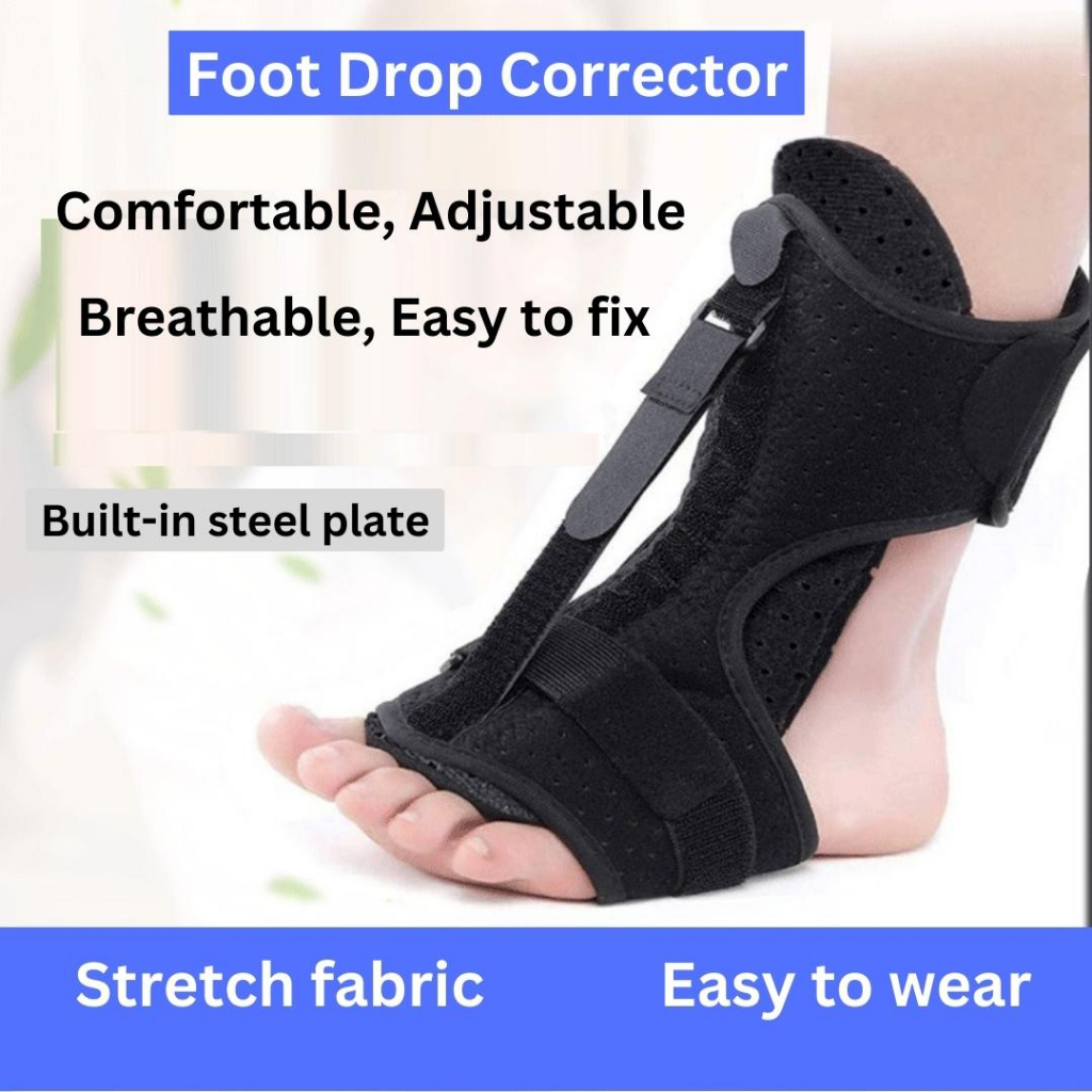 Foot Drop Splint Ankle Brace Sprain Fixed Belt Support Corrector ...