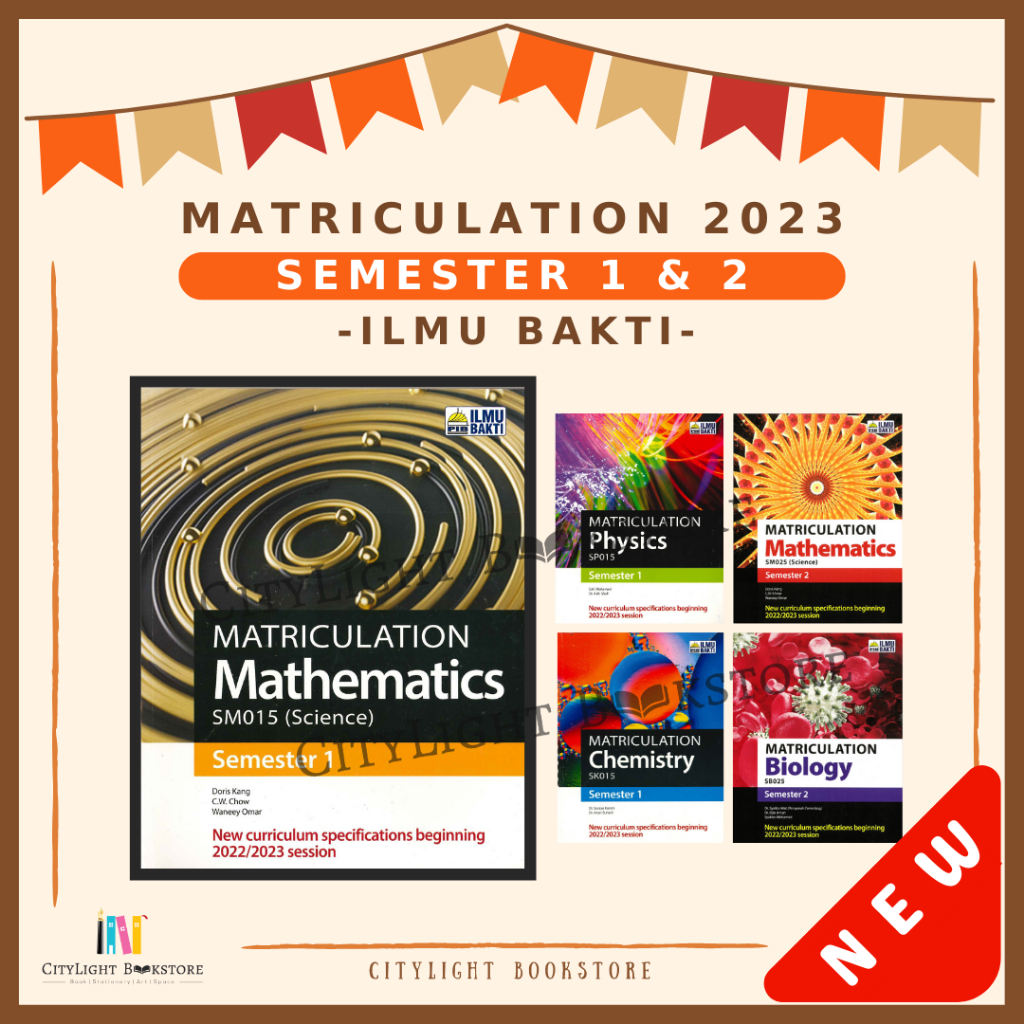 [CITYLIGHT] Buku Rujukan: Matriculation SM015/ SP015/ SK015/ SK025/ SB ...