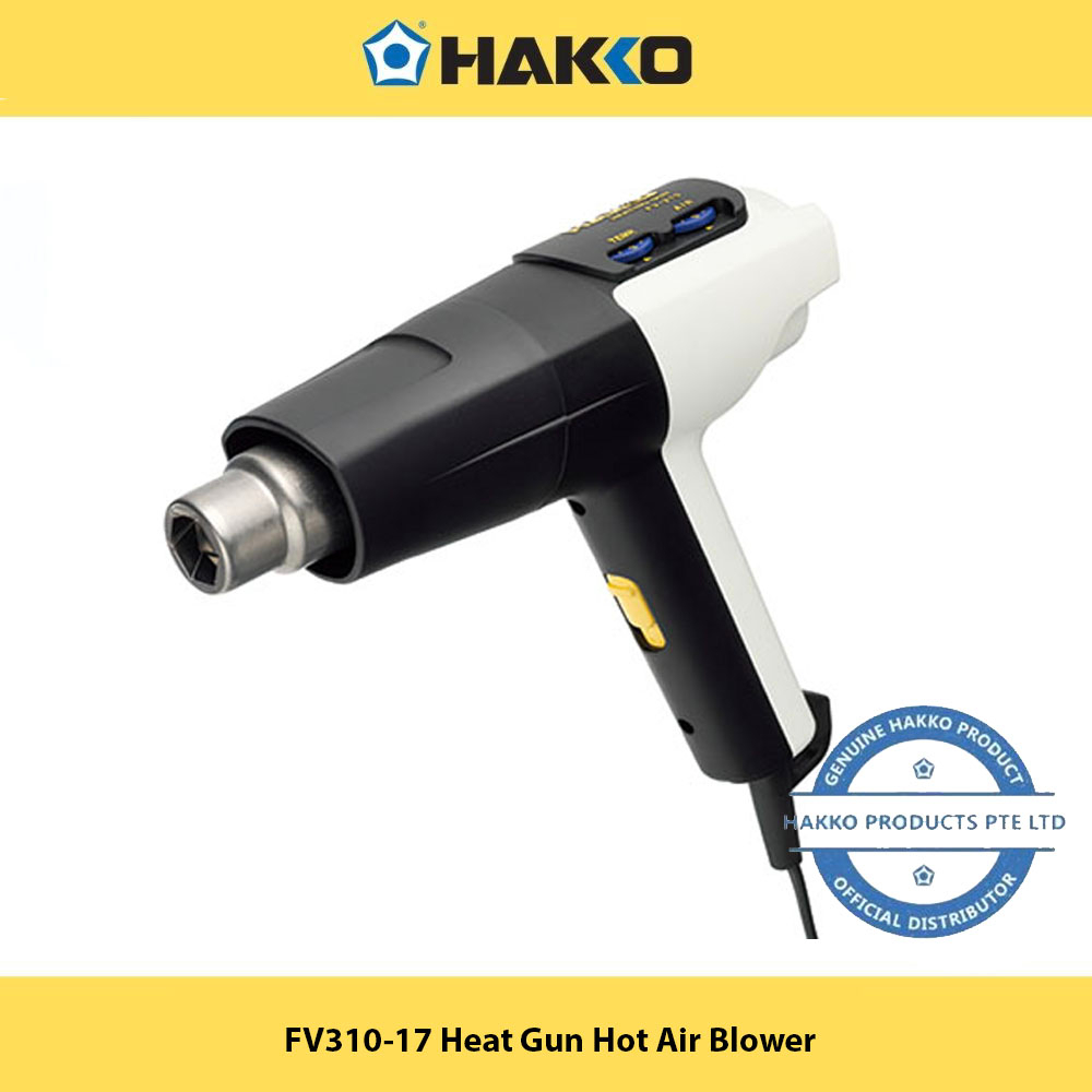 HAKKO FV310-17 Heat Gun Hot Air Blower Airflow Hot Air Gun Heater for Plastic Shrink Paint Putty ...