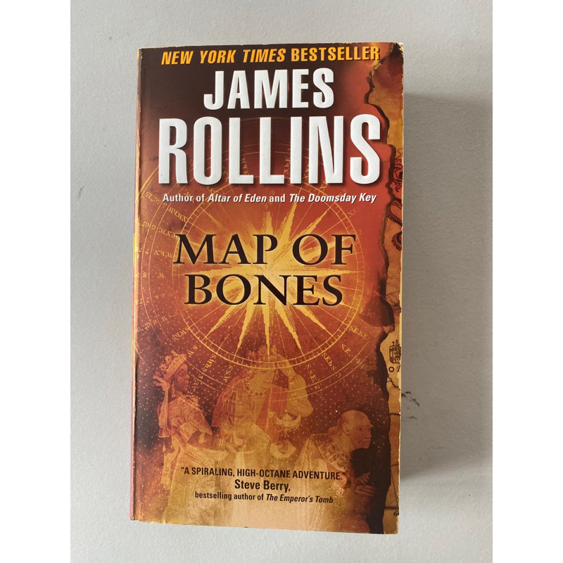 Map Of Bones - James Rollins 📕 | Shopee Malaysia