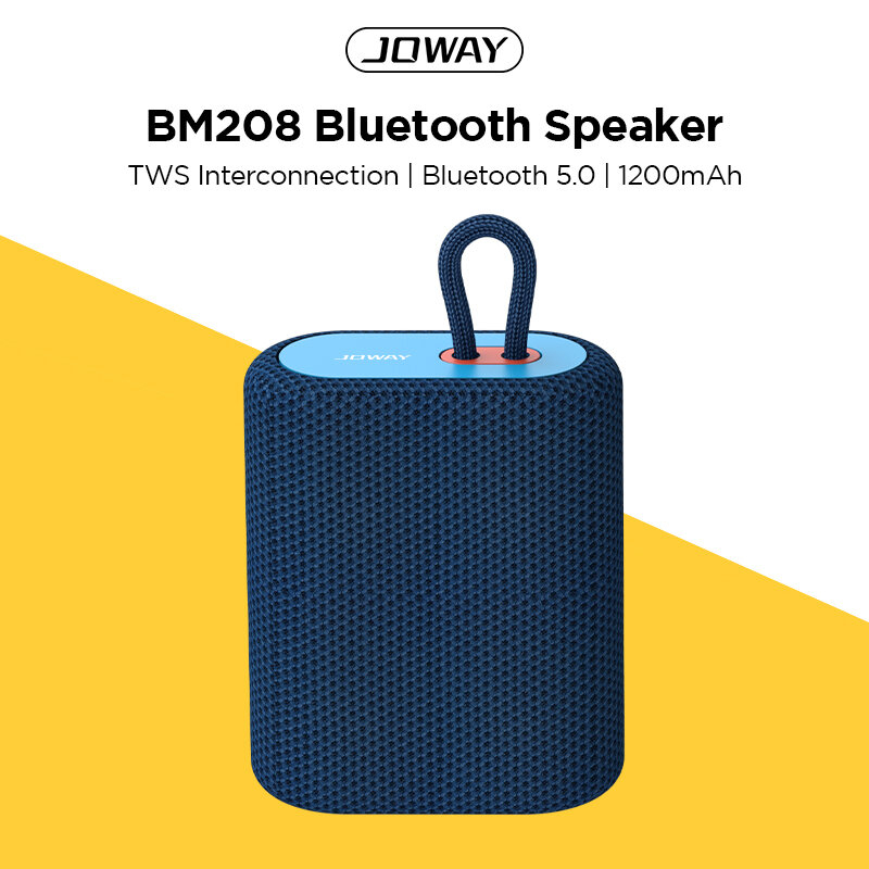 JOWAY Stylish Mini Bluetooth Speaker BM208 | TWS Technology | FM radio | Support TF card ...