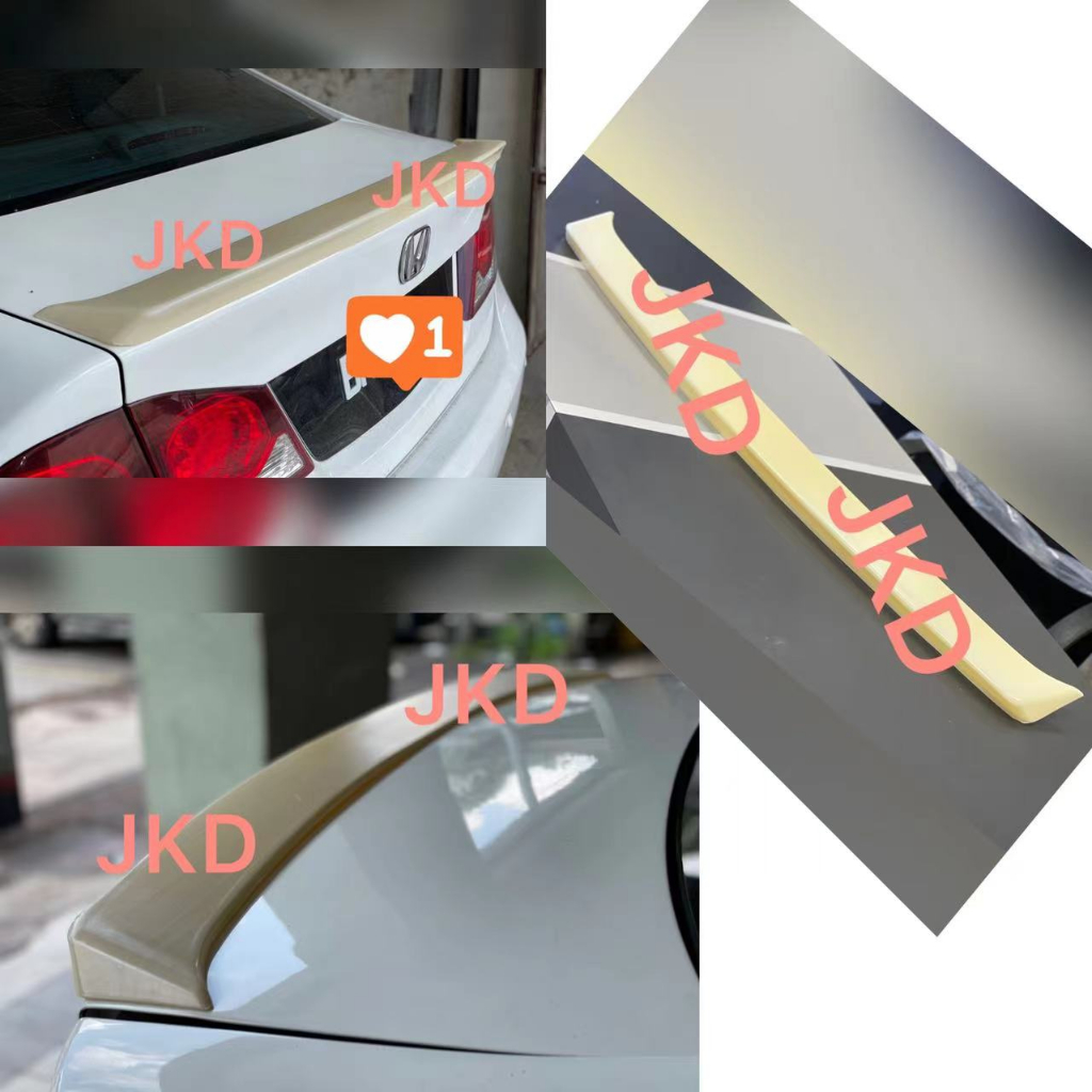 SPOILER HONDA CIVIC FD SNA 8TH GEN 2006 -2011 SPOILER MDL DUCKTAIL LIP ...