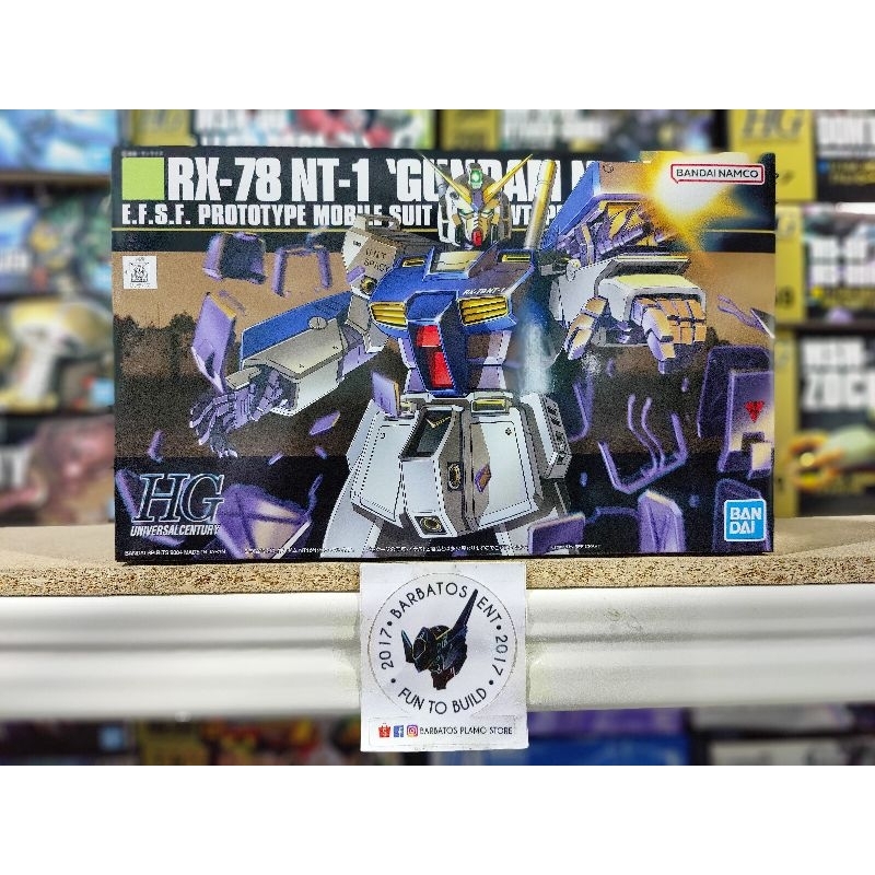 BANDAI [READY STOCK] HG RX-78 NT-1 Gundam Alex | Shopee Malaysia