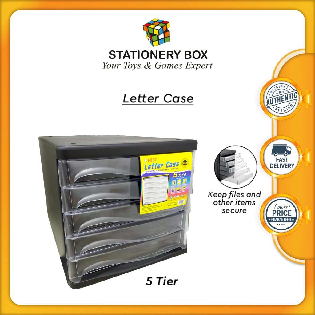 NISO 5 Tier Document Drawer / Letter Case / File Filling] (9775 ...
