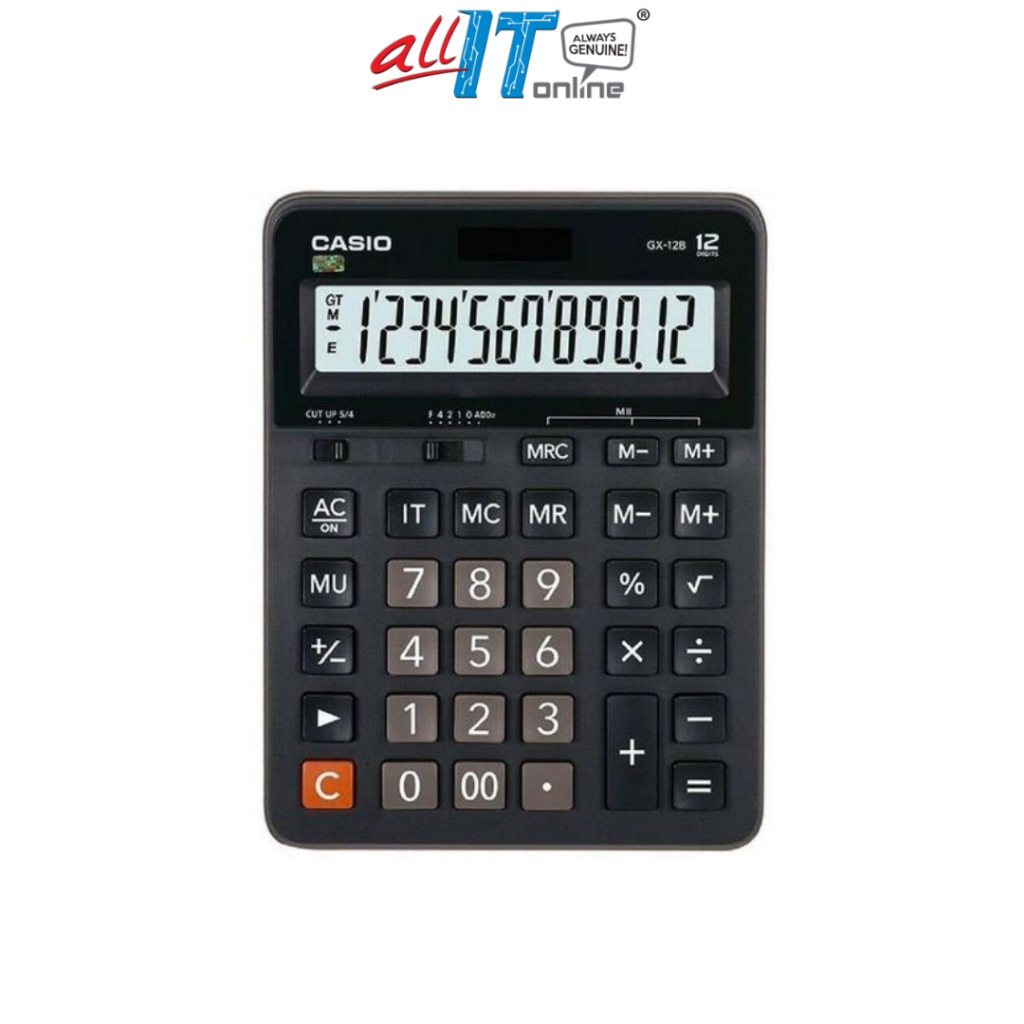 Casio GX-12B 12-Digit Calculator | Shopee Malaysia