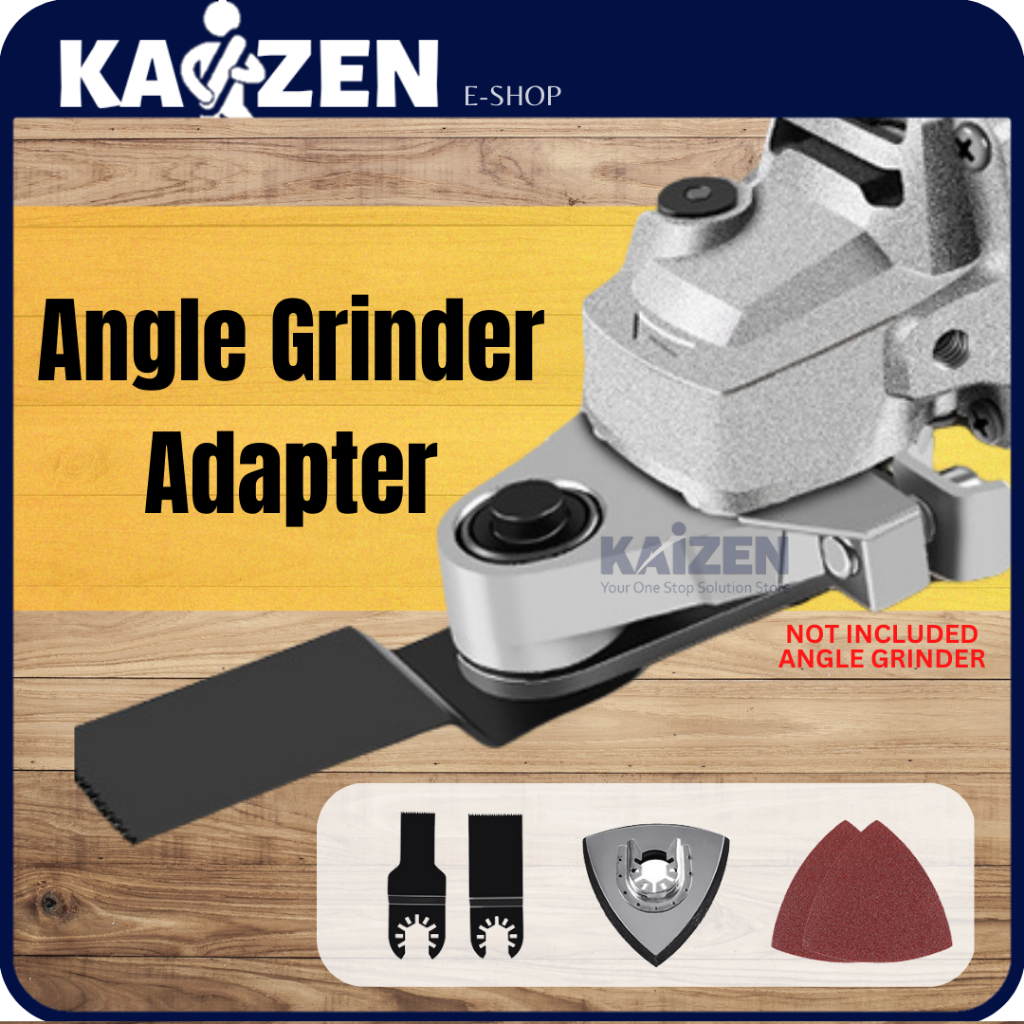 Angle Grinder Adapter for 4" M10 Angle Grinder Oscillating Tool Kit Adapter Converter Angle ...