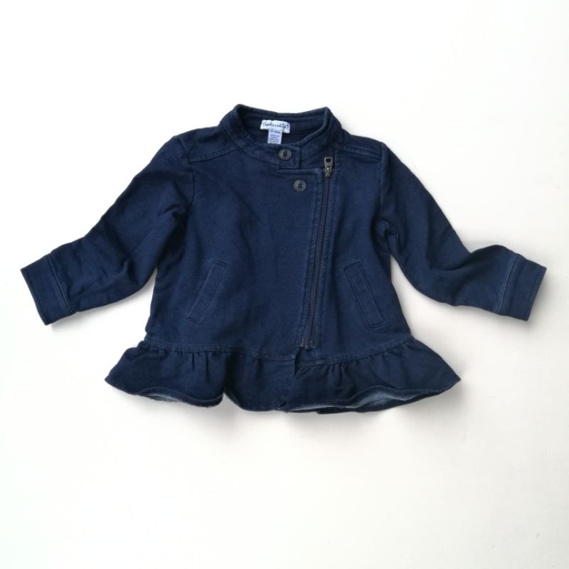 splendid baby girl cotton denim outwear (3-24m) | Shopee Malaysia