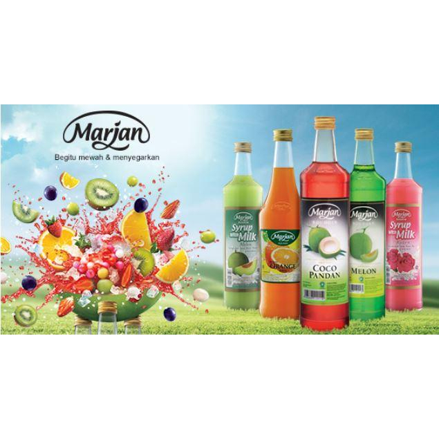 SIRUP MARJAN MELON DAN COCO PANDAN {HALAL} 460ML | Shopee Malaysia