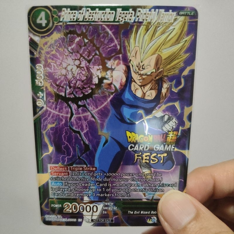 Dragon Ball Super TCG I BT11-066 SR Prince of Destruction Vegeta, Prideful Warrior (Card Game ...