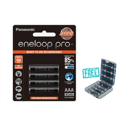 Panasonic Eneloop Pro Smart 2 HR Quick Charger 4 Cell AA Eneloop Pro ...