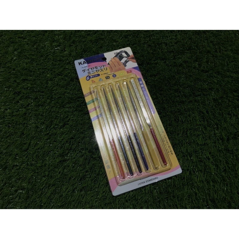 (1SET)Niijima 140mm Diamond Needle File/ Dipped handle Mini Needle File ...