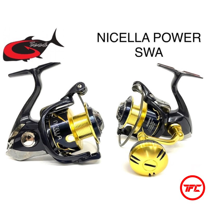 ‼️NEW‼️ G-Tech Nicella Power SWA Spinning Reel Saltwater SW | Shopee ...
