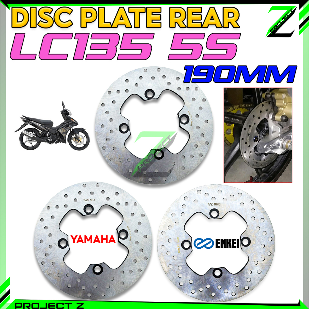Disc Rear Yamaha LC135 5S / LC135 5speed Rear Standard Disk Y15 modify ...