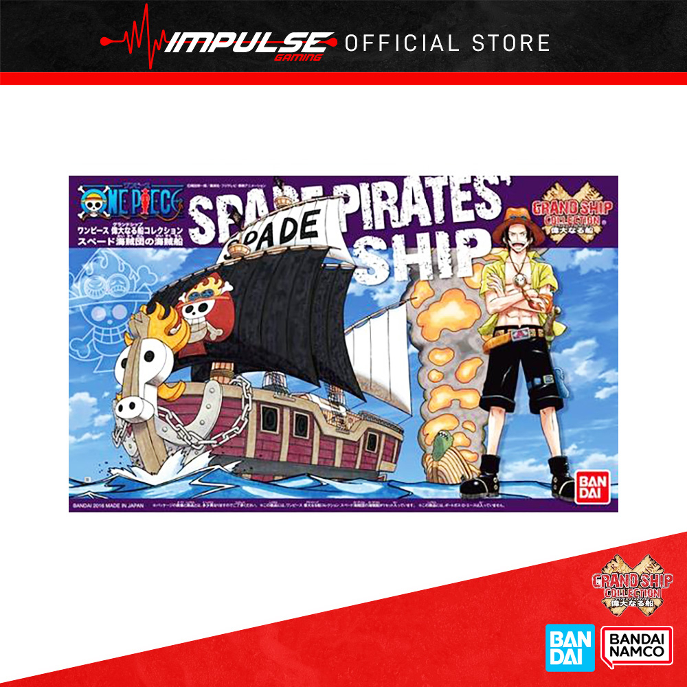 Bandai One Piece Grand Ship Collection 12 - Spade Pirates' Ship ...