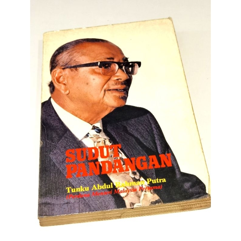 Vintage 1979 Sudut Pandangan Tunku Abdul Rahman Putra Perdana Menteri Malaysia Pertama Buku Book ...