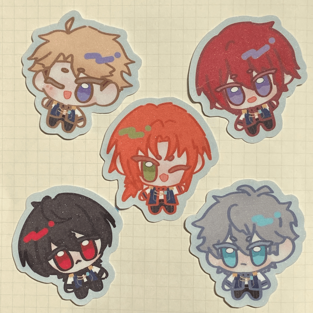 ensemble stars knights ( arashi / tsukasa / leo / ritsu / izumi ...