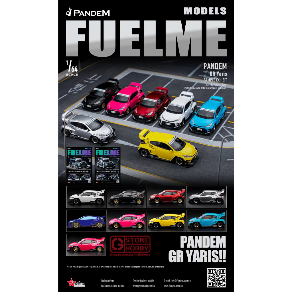 Fuelme 1/64 Toyota GR YARIS Resin Limited | Shopee Malaysia