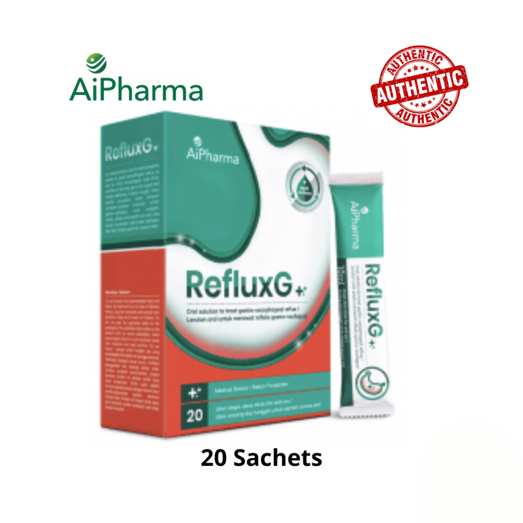 AiPharma RefluxG 10ml for Bloating and Gastro-Oesophageal Reflux Box ...