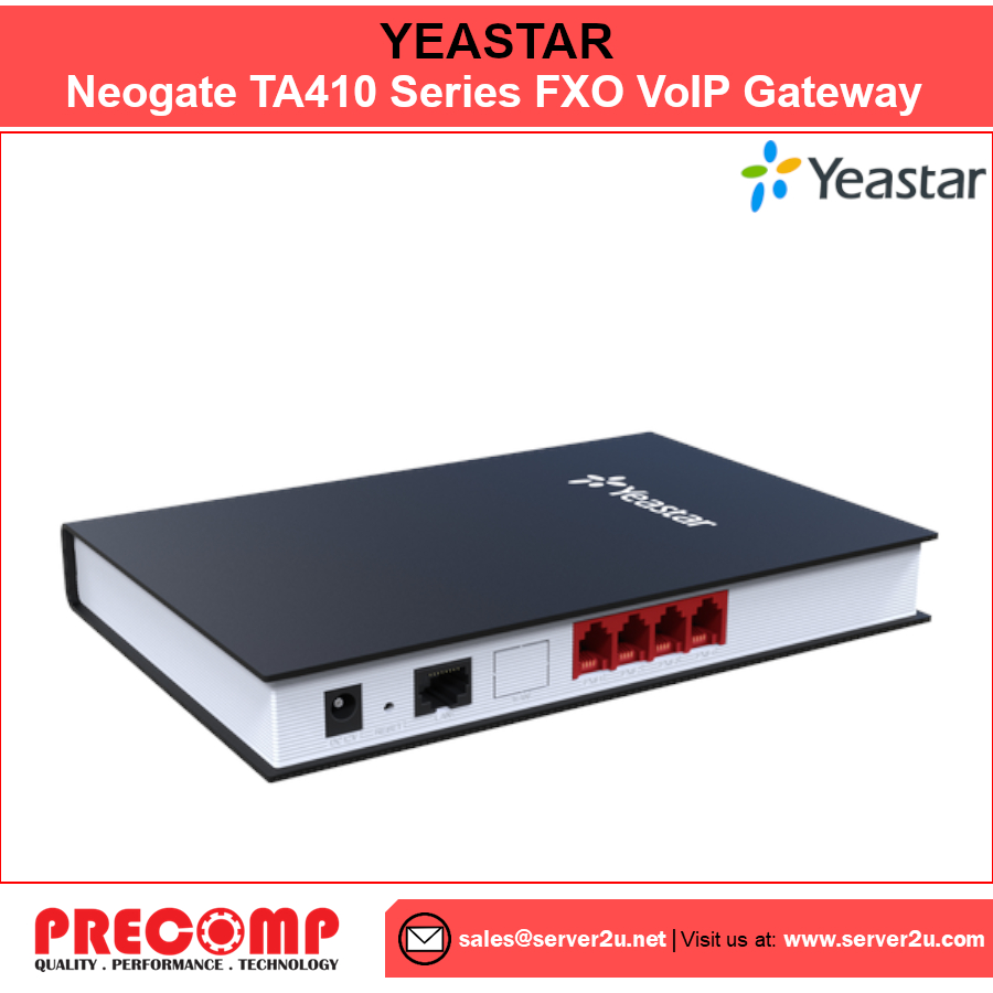 Yeastar Neogate TA410 Series FXO VoIP Gateway | Shopee Malaysia