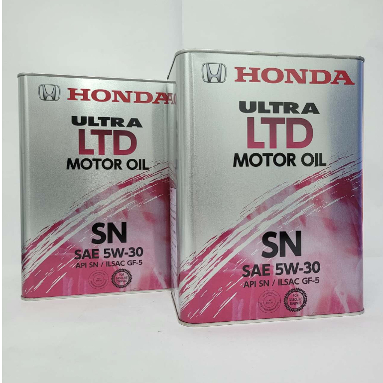 HONDA Ultra LTD SN 5W30 4 Liters Genuine Oil SN 5W-30 08218-99974 ...