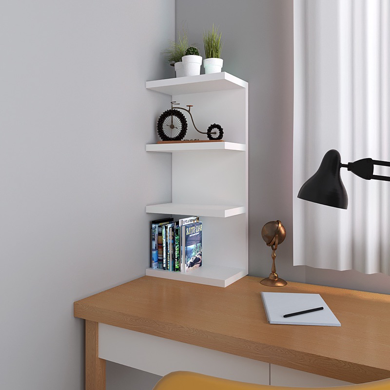 READYSTOCK Rak Putih Ala Ikea WHITE SHELF 60cm | Shopee Malaysia