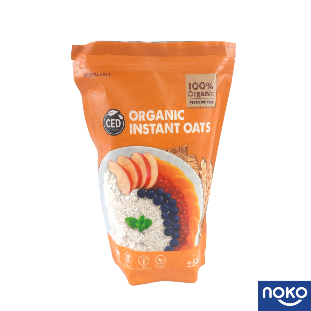 CED Organic Instant Oats | 100% Organic (500g) | Shopee Malaysia CED Organic Instant Oats | 100% Organic (500g) | Shopee Malaysia
