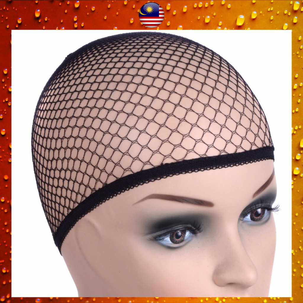 Local Ready Stock Wig Net Wig Mesh Weaving Elastic Cap Liner Wig Cap ...