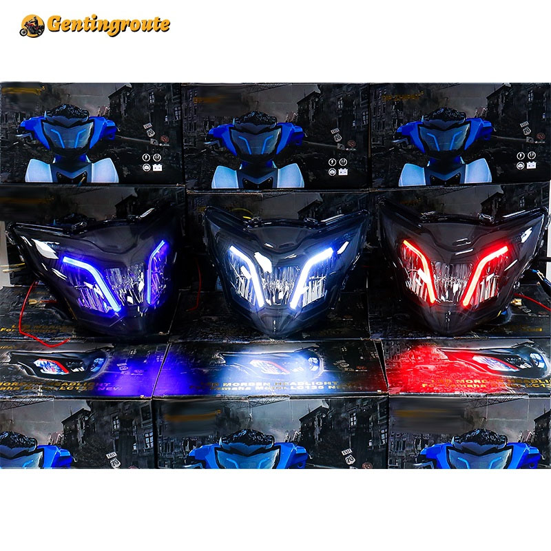 HPMP LC135 V1 V2 V3 V4 V5 V6 V7 V8 Y15ZR V1 V2 LC150 EX5 DREAM HEADLAMP LED HEAD LAMP LAMPU ...