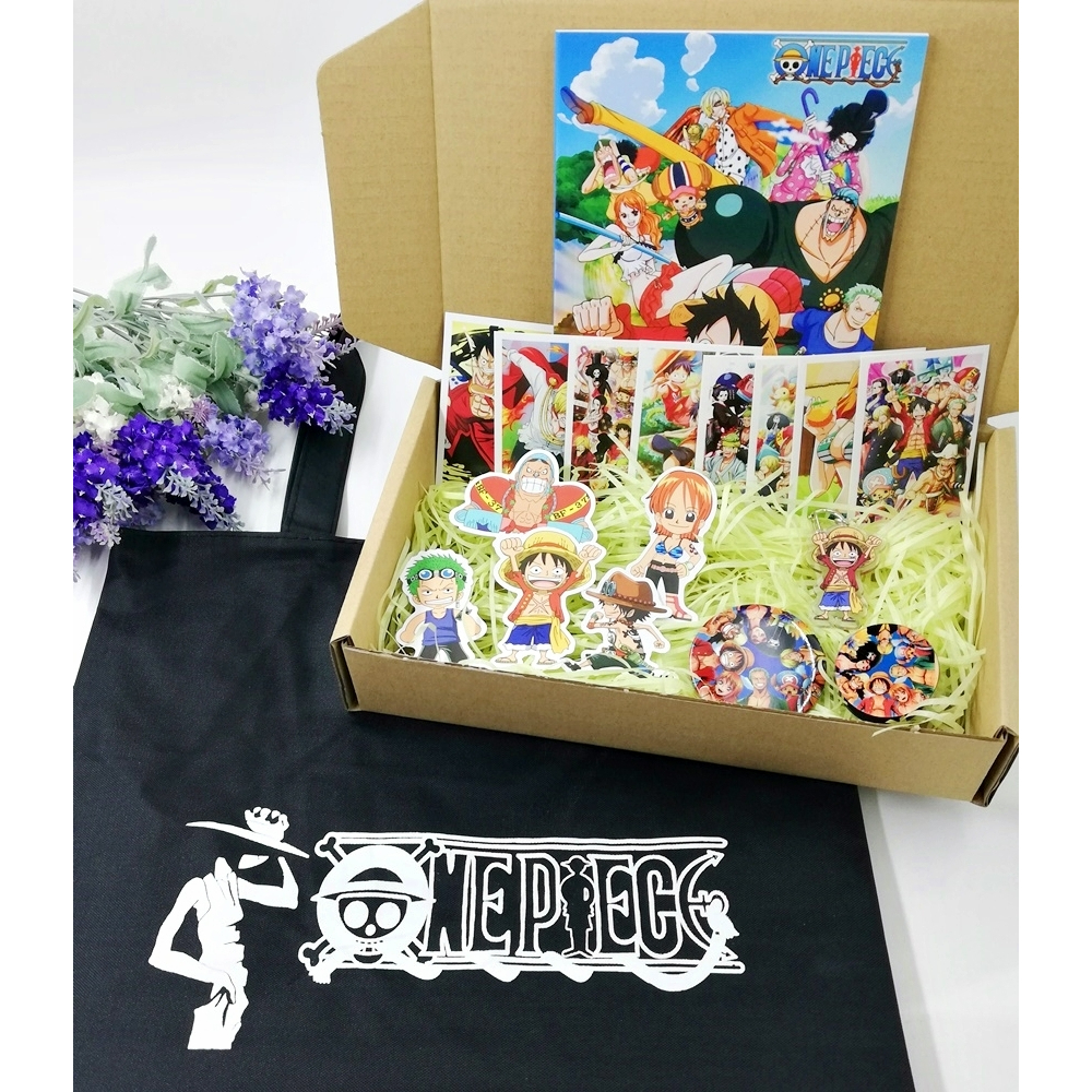 ONE PIECE GIFT BOX Present Birthday hadiah anime manga luffy zoro ...