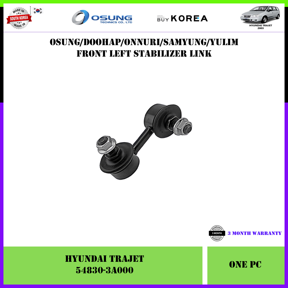 Hyundai Trajet Front Stabilizer Link 1pc (LH 54830-3A000 / RH 54840 ...