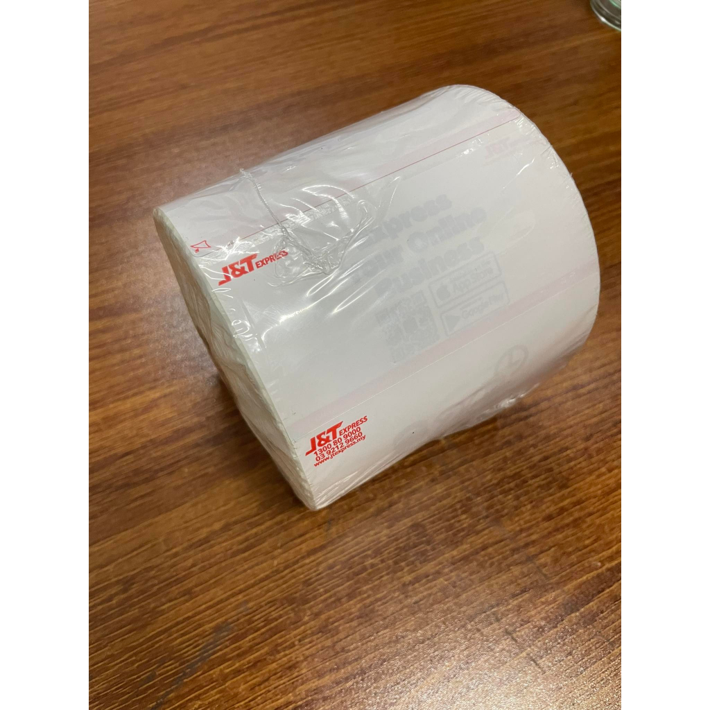 j&t express sticker thermal paper for shipping label courier service ...