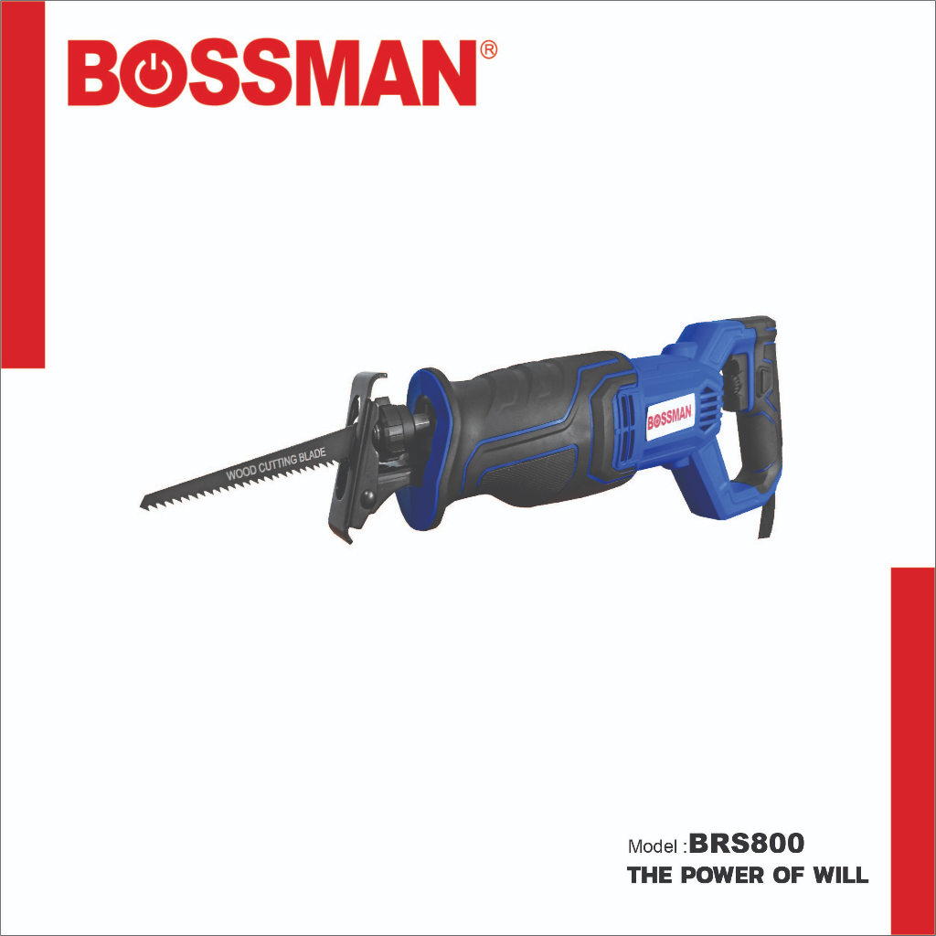 BOSSMAN RECIPROCATING SAW (BRS-800) | Shopee Malaysia
