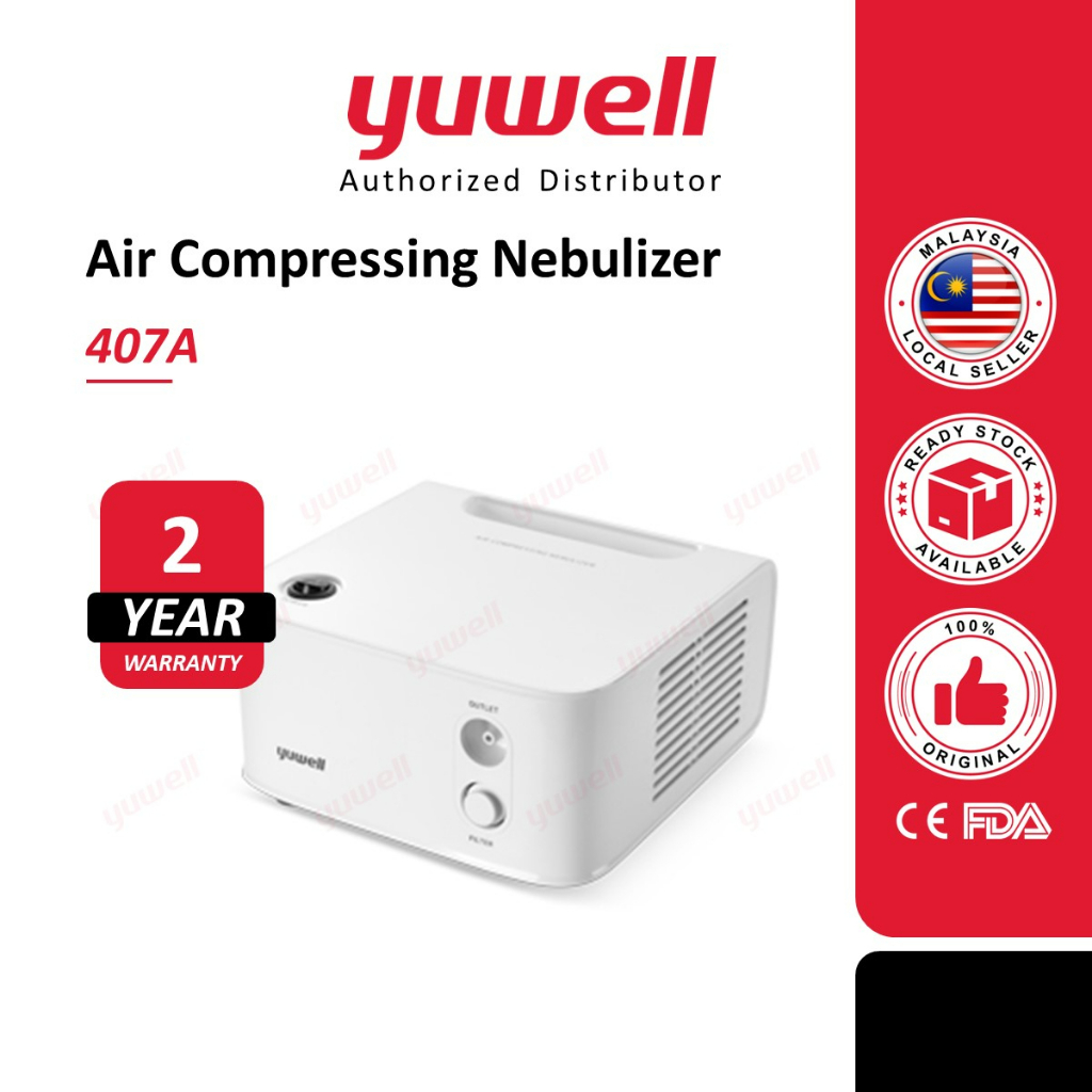 [Official] Yuwell Air Compressing Nebulizer 407A | Shopee Malaysia