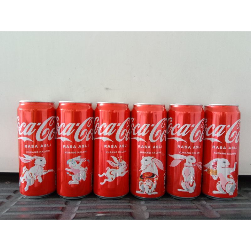 Malaysia Coca Cola Coke 2023 Rabbit Year Empty can set | Shopee Malaysia
