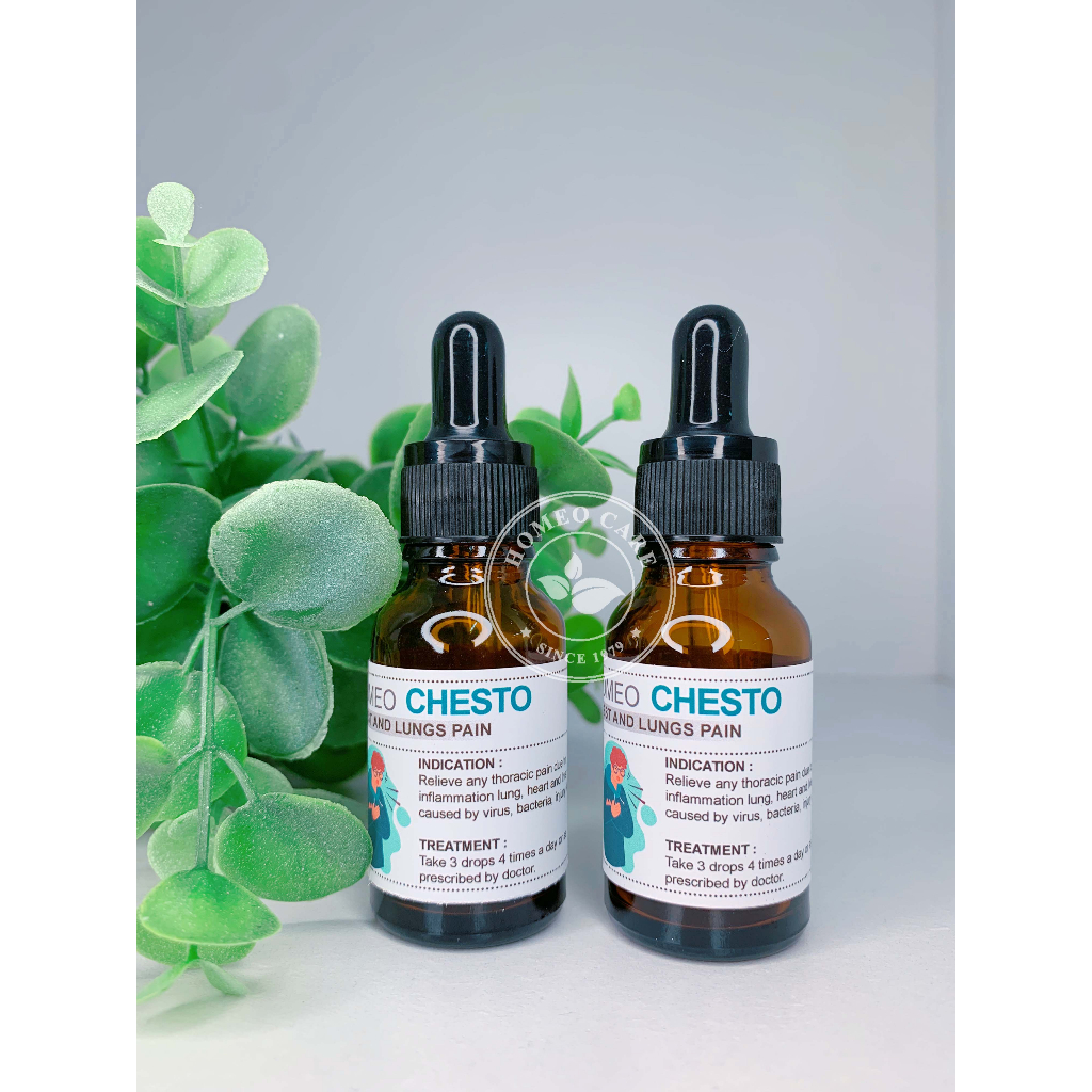 HOMEO CHESTO (Chest & Lungs Pain) Sakit Dada & Paru-paru [Homeopathy ...
