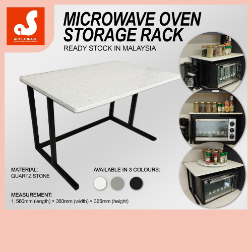 Microwave Table Rice Cooker Rack Oven Organiser and Multipurpose ...