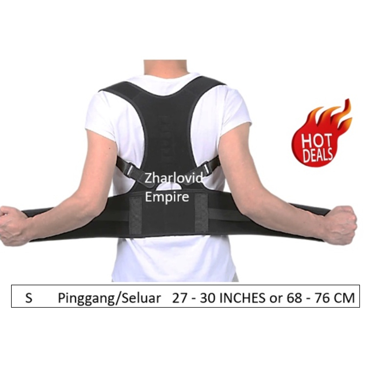 Bengkung Tulang Belakang Bongkok Support Bekung Baju Sokongan Lelaki ...