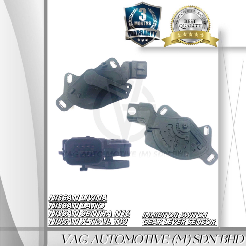 NISSAN LIVINA,LATIO,SENTRA N16,X-TRAIL T30 INHIBITOR SWITCH/GEAR LEVER ...