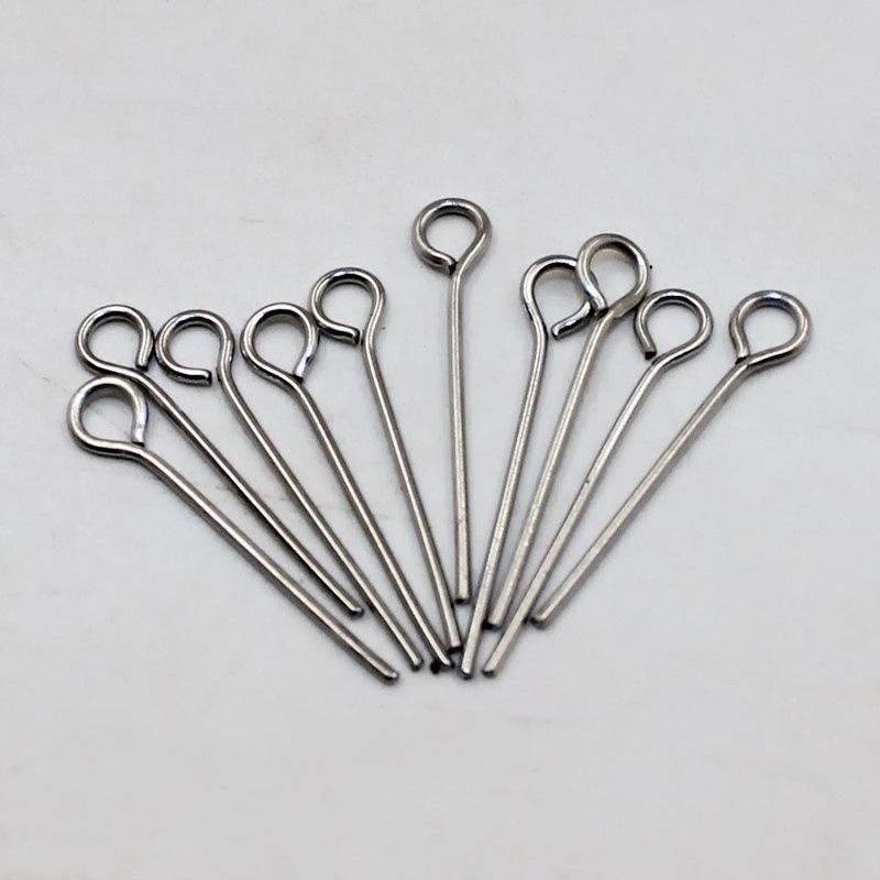 Qpin / Eyepin Stainless Steel | Shopee Malaysia
