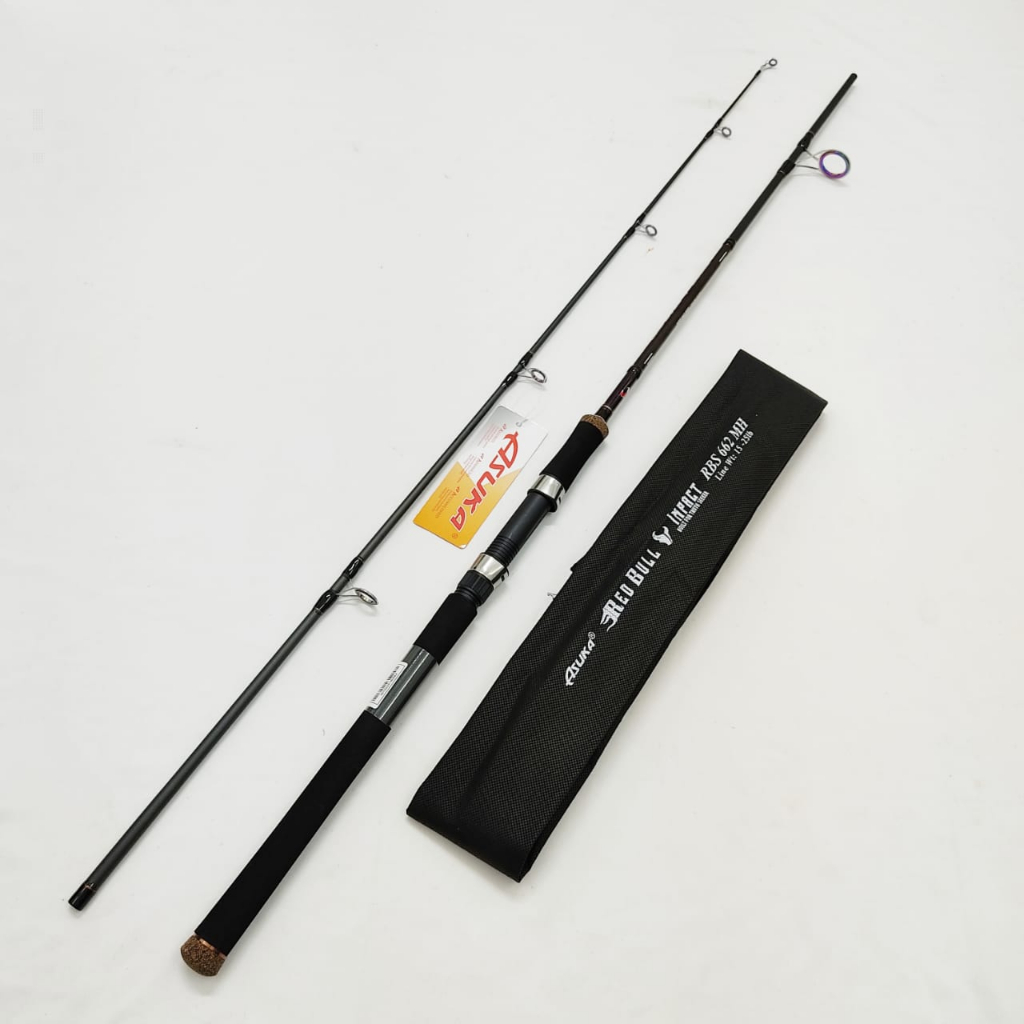 ASUKA RED BULL IMPACT SPINNING ROD | Shopee Malaysia