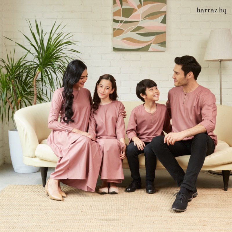KURTA 𝐃𝐔𝐒𝐓𝐘 𝐏𝐈𝐍𝐊 BY HARRAZ.HQ | Shopee Malaysia