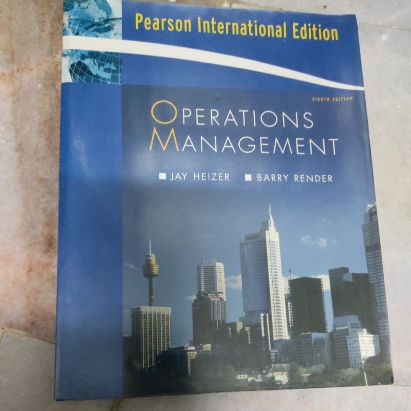 Operation management 8th edition Jay Heizer &Barry Render | Shopee Malaysia