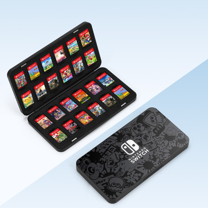 Nintendo Switch Splatoon 3 Accessories Protective Case Pouch Bag Game ...