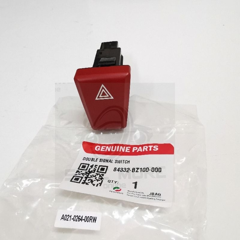 84332-BZ100 PERODUA MYVI LAGI BEST 2011-2017 ALZA HAZARD WARNING DOUBLE ...