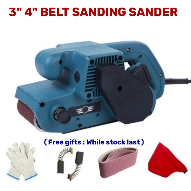 PRC 3" 4" BELT SANDER SANDING MACHINE MESIN KERTAS PASIR | Shopee Malaysia