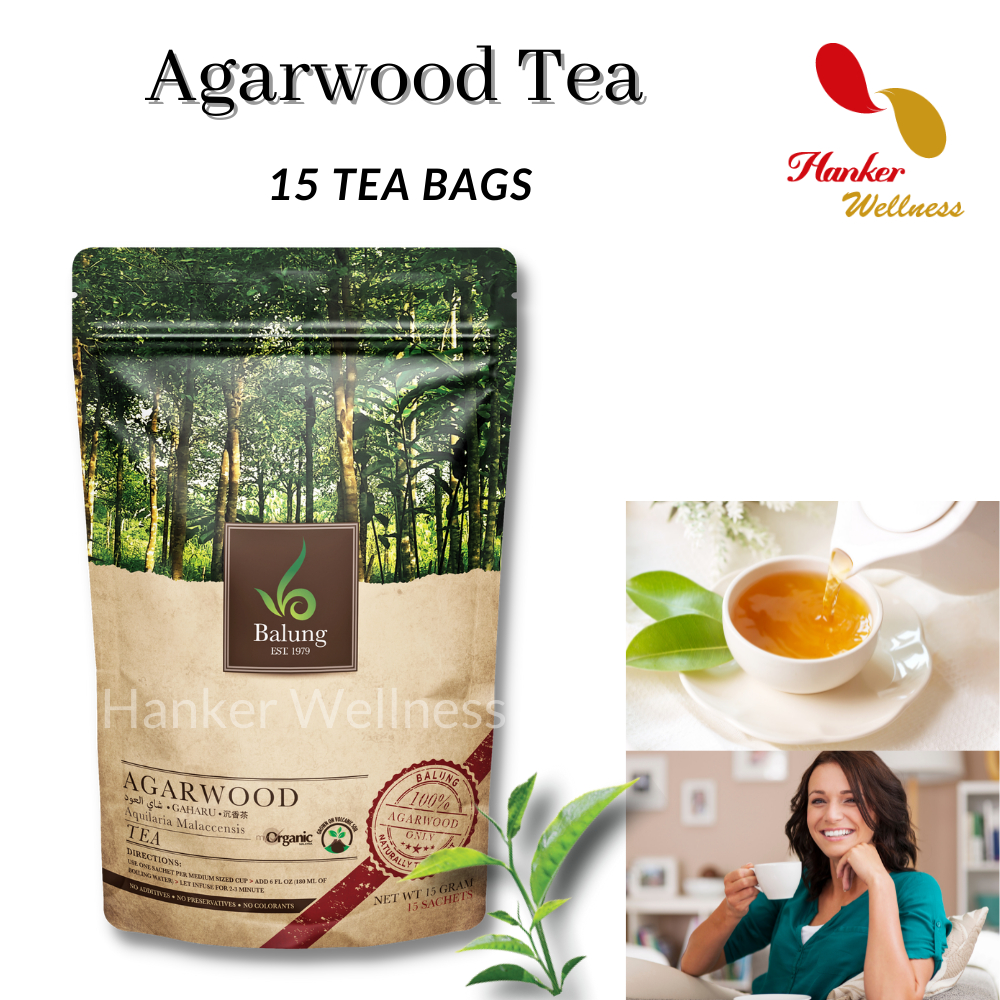 Balung Agarwood Tea Aquilaria Malaccensis Organik Teh Gaharu 有机沉香叶茶 15s ...