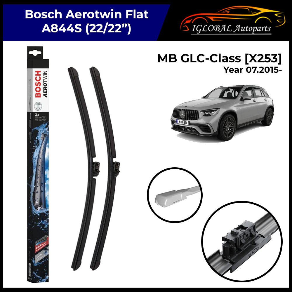 Mercedes-Benz GLC Class [X253] Year 07.2015- A844S Bosch Aerotwin Flat ...