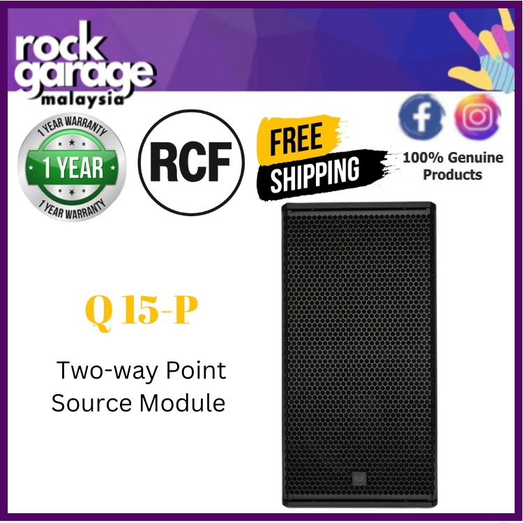 RCF Q 15-p Two-way Point Source Module ( Q15P / Q15 P ) | Shopee Malaysia