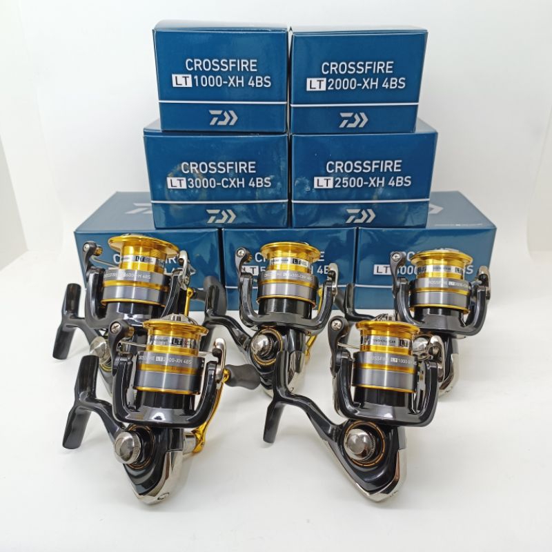 NEW DAIWA CROSSFIRE LT 4BS 1000/2000/2500/3000/4000/5000/6000 | Shopee ...